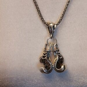 Accessories | Mens Double Boxing Glove Necklace | Poshmark